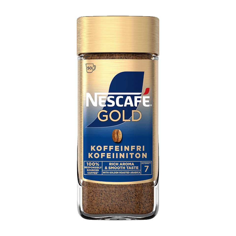 NESCAFÉ® Gold Koffeinfri Snabbkaffe | Nescafé SE